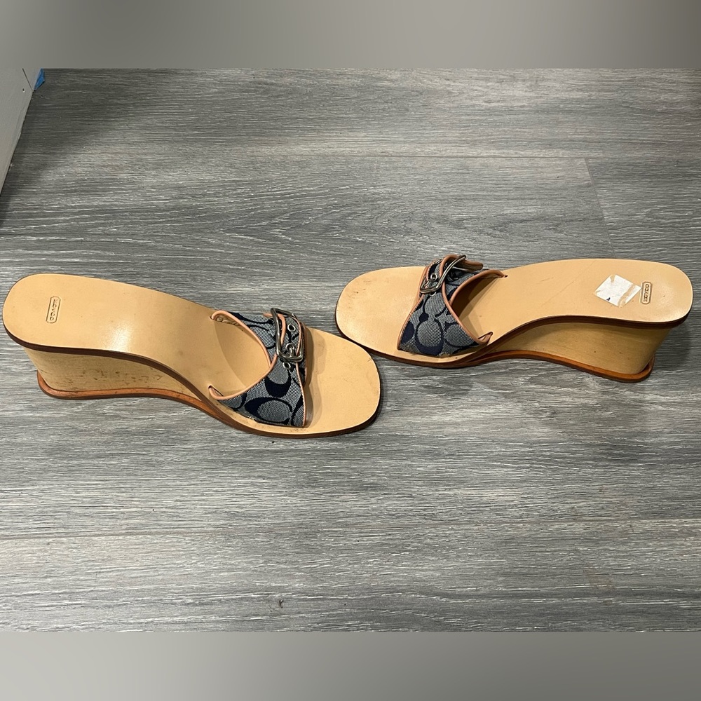 Coach Wedge Sandals - Gem
